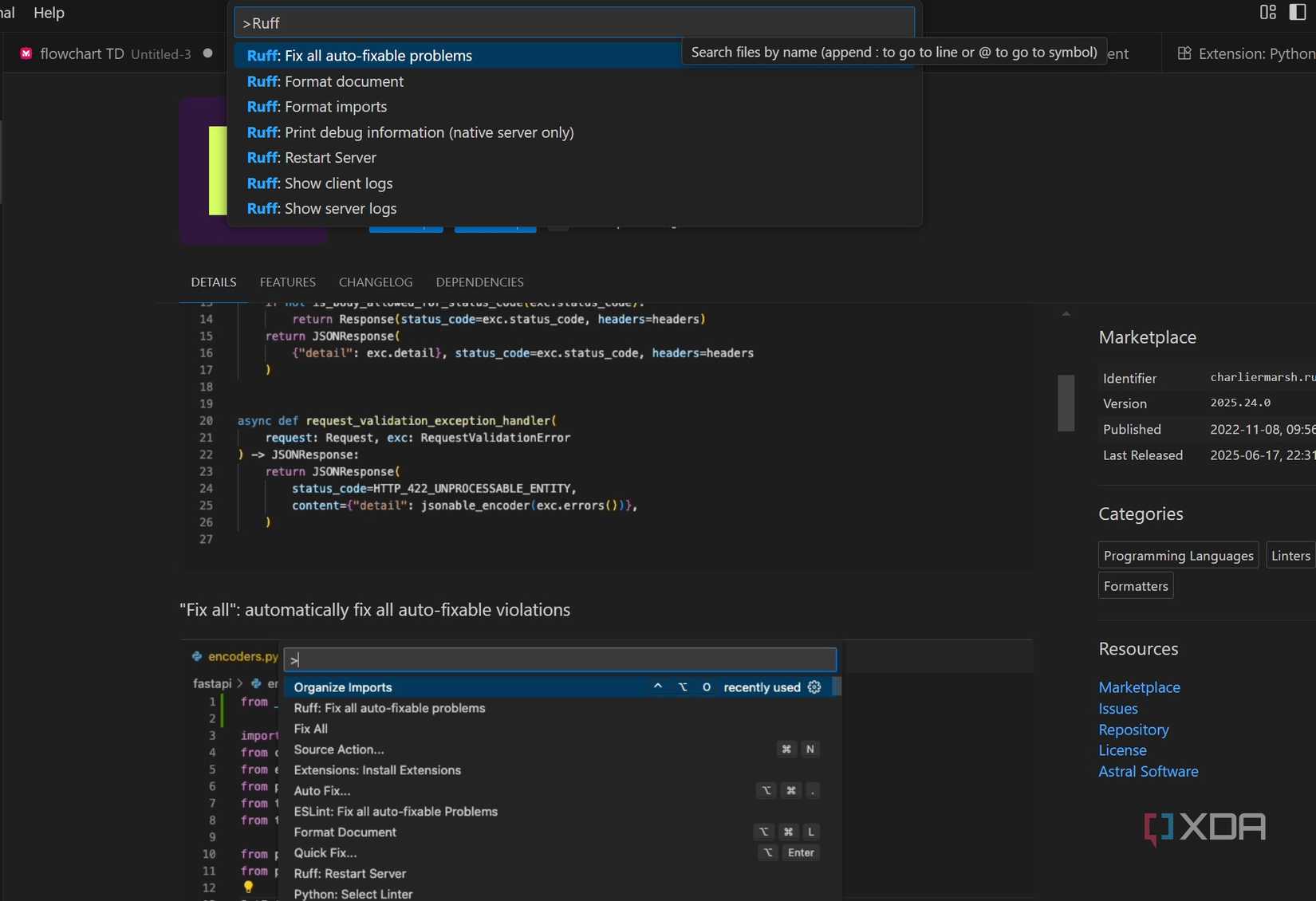 I use these VS Code extensions to make coding in Python easier